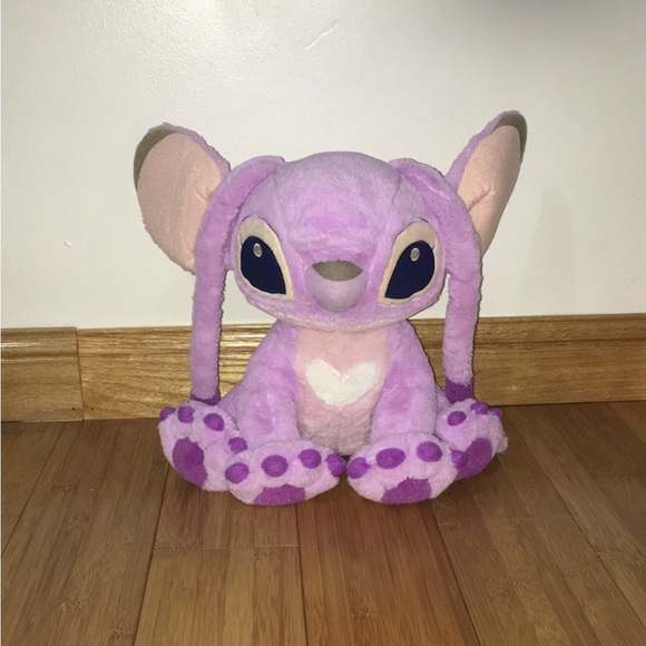 Disney | Toys | Disney Lilo Stitch Angel Plush | Poshmark